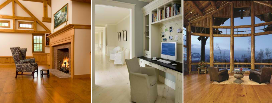 10 Examples of Beautiful Eastern White Pine Wide-Plank Flooring - NELMA