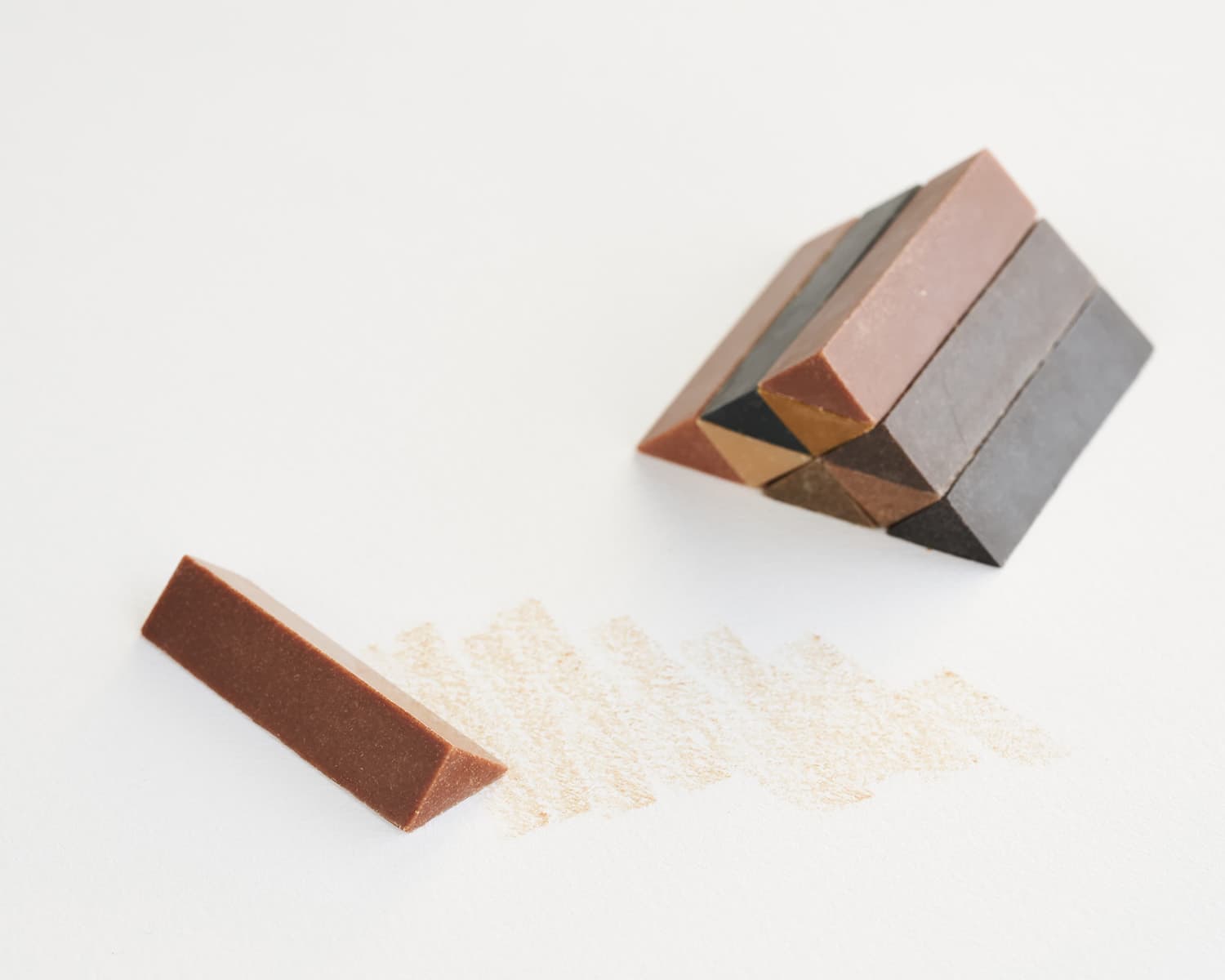 Forest Crayons Reveal the Stunning Natural Hues of Japanese Wood - NELMA